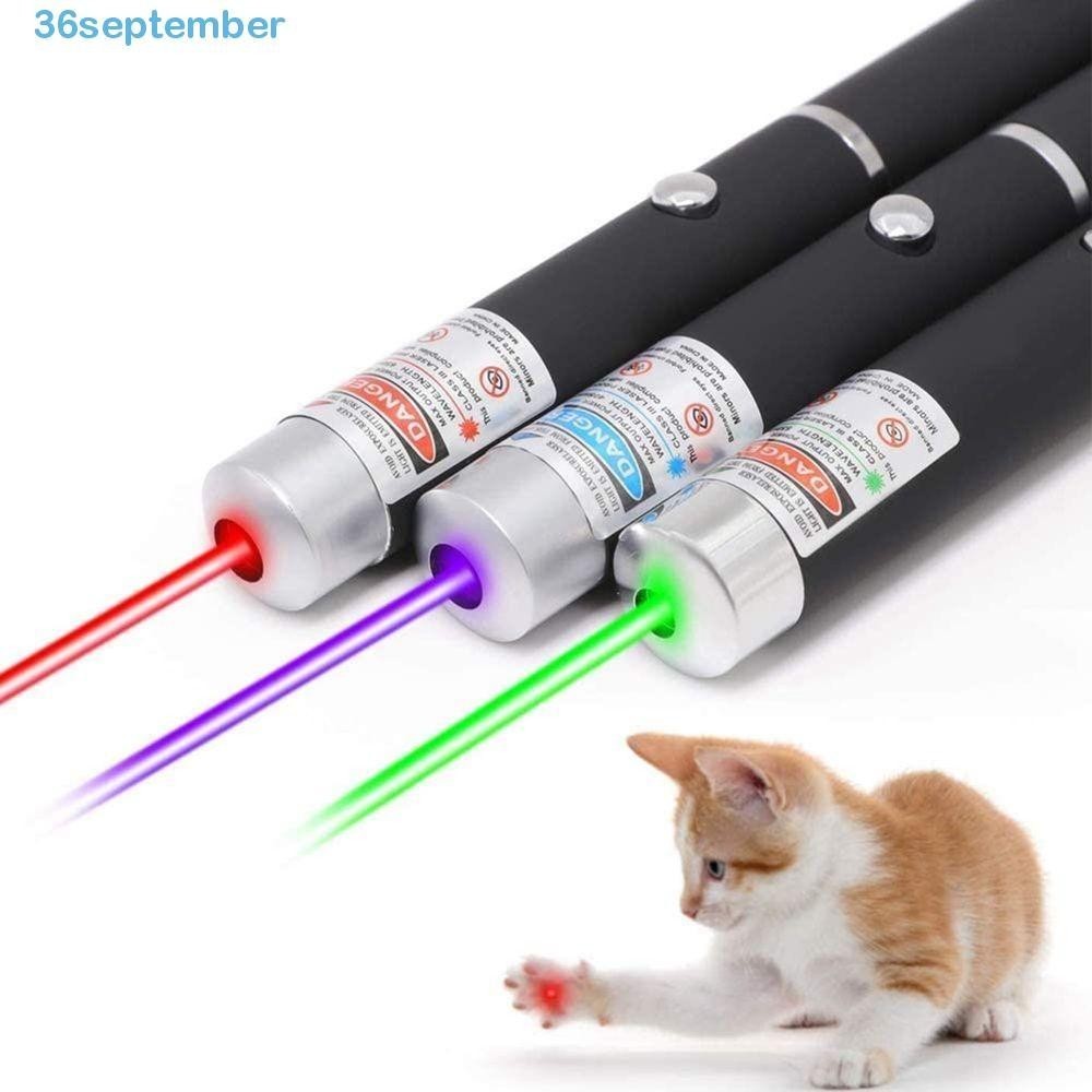 SEPTEMBER Laser Pointer Mini Pet Exercise Funny Pet Interactive Toy ...