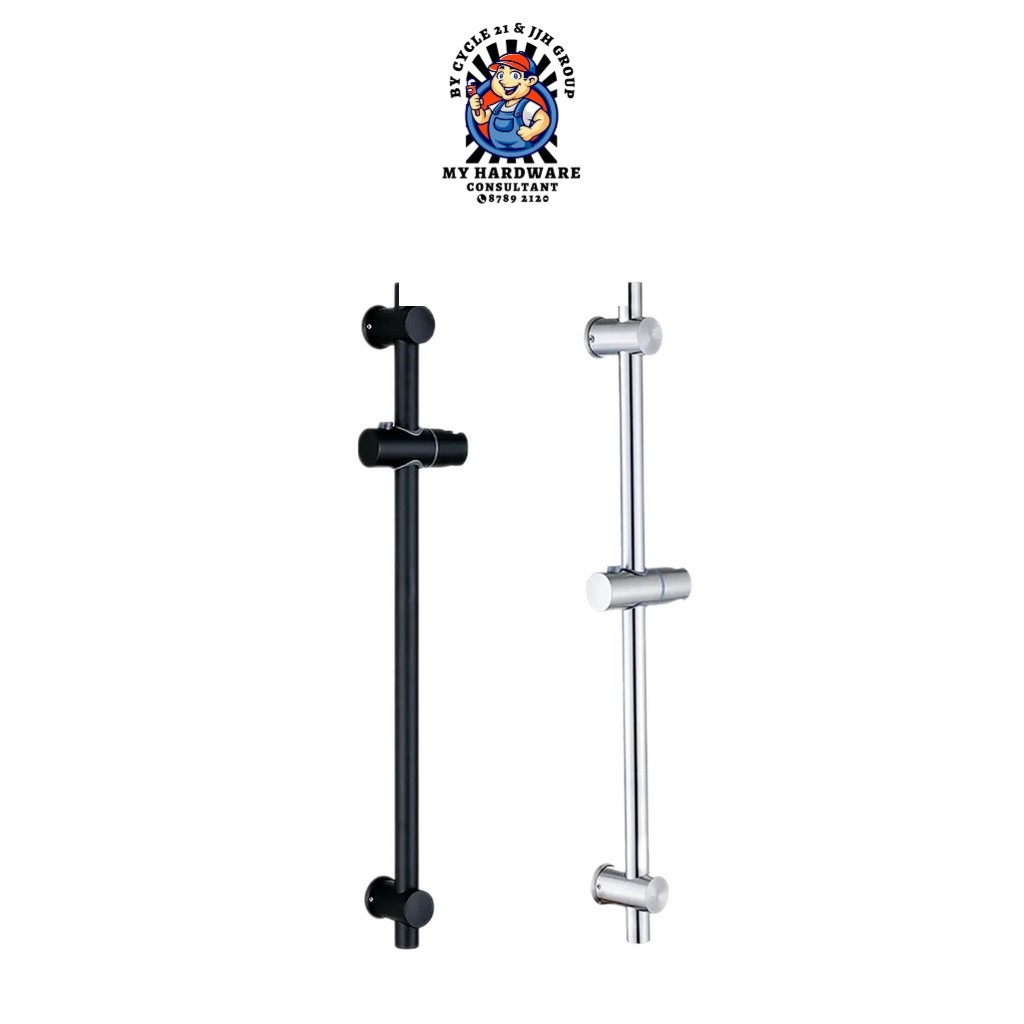 SG FAST DELIVERY 304 Stainless Steel Sliding Bar Shower head Holder ...