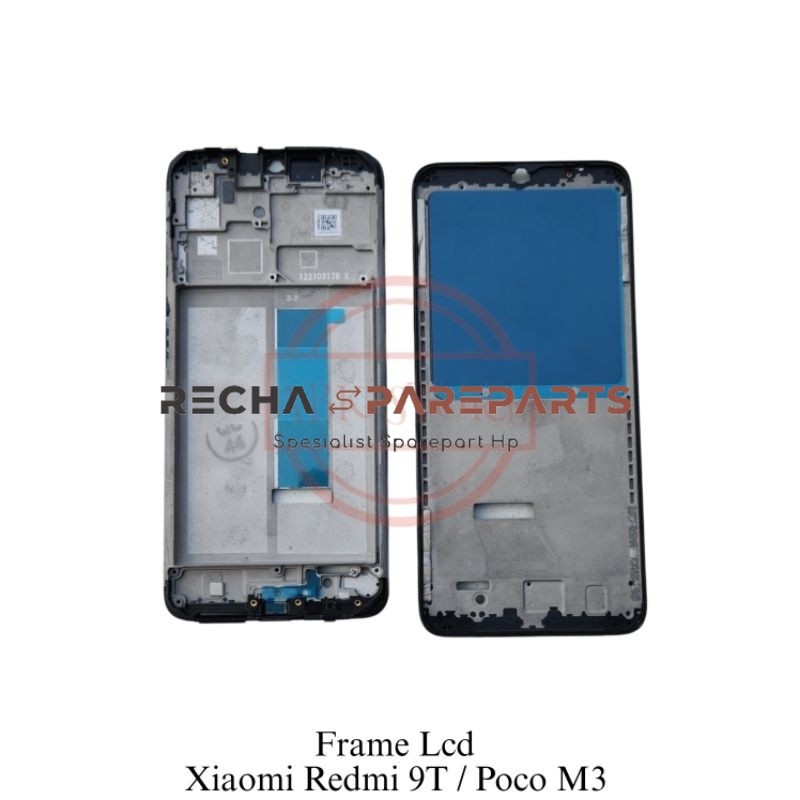 Lcd FRAME - LCD COATING - XIAOMI POCO M3 LCD BONE - REDMI 9T (Recha ...