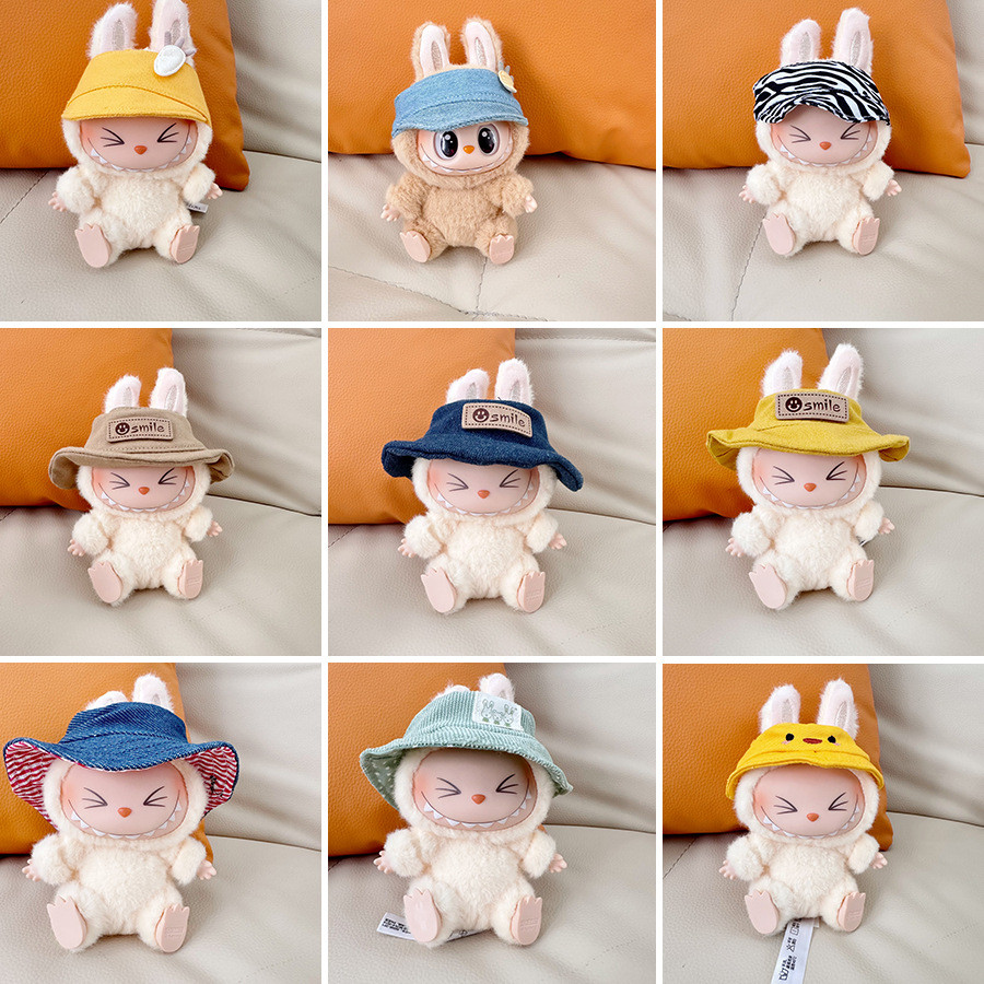 Labubu Doll 17cmlabubu Doll LABUBU Sitting Party Doll doll Clothes ...