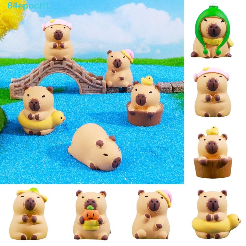 [READY STOCK] Capybara Figure Toys, Animals Simulation Simulation ...