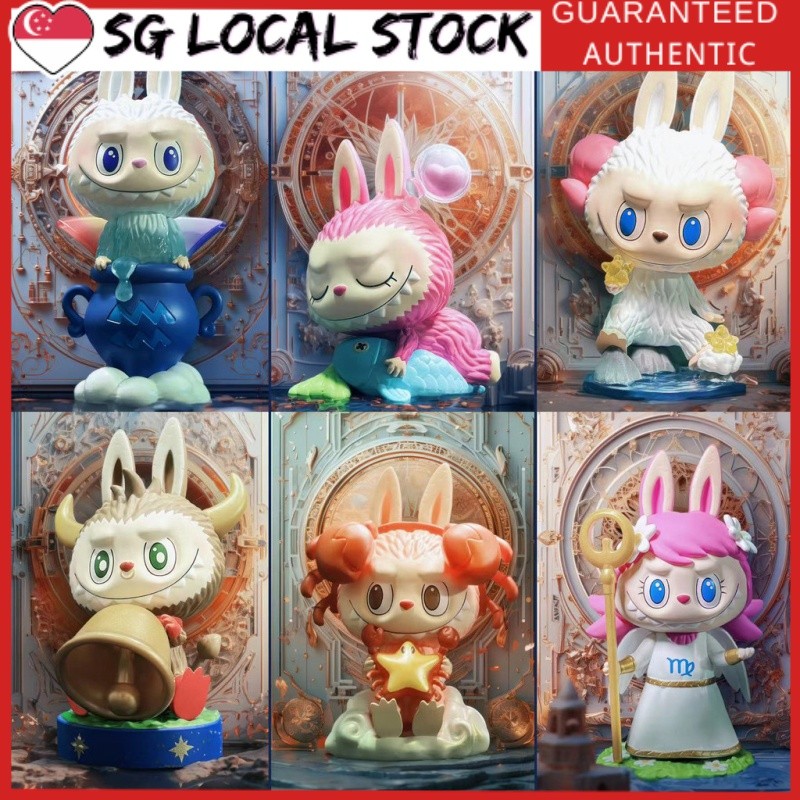 🇸🇬 POPMART THE MONSTERS Constellations Series Blind Box Labubu Action ...