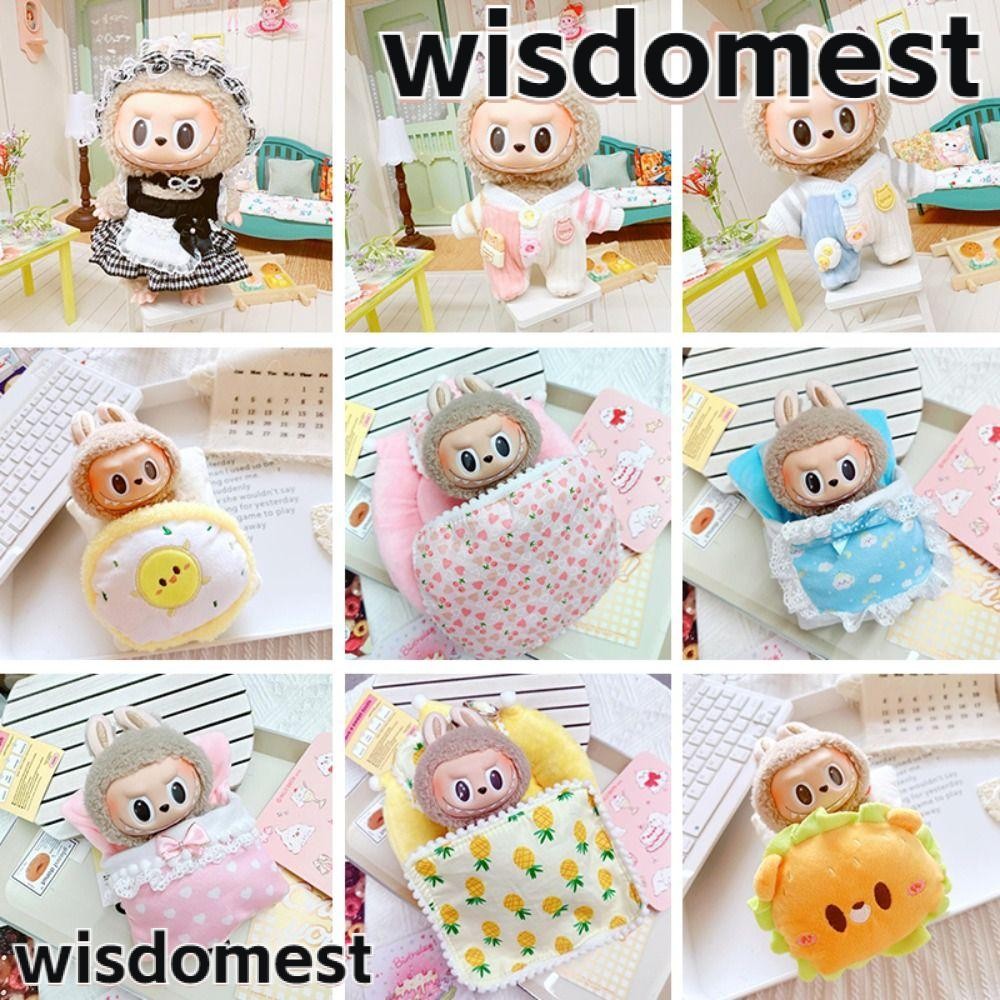 WISDOMEST Labubu Doll Beds, Labubu Slumber Party Handmade Labubu Doll ...