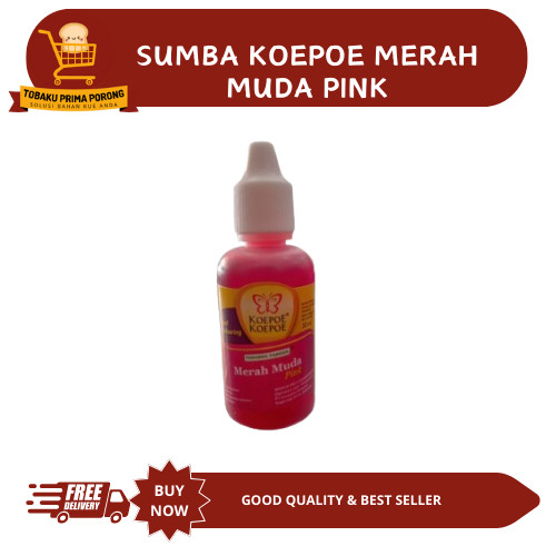 MERAH Koepoe KOEPOE PINK PINK Coloring 30ML - SUMBO KOEPOE WATER BASE ...