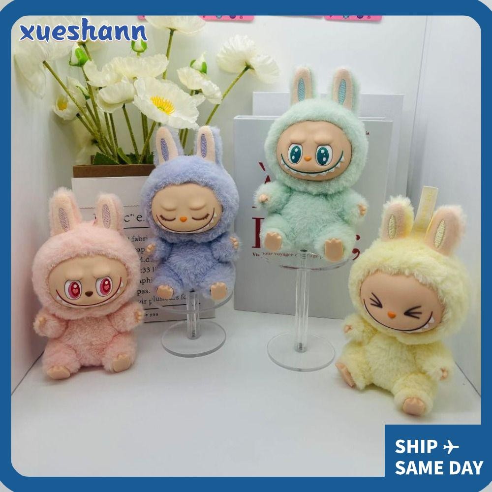 XUESHANN Labubu Box Toy, Have A Seat Series Movable Goints Labubu Plush ...