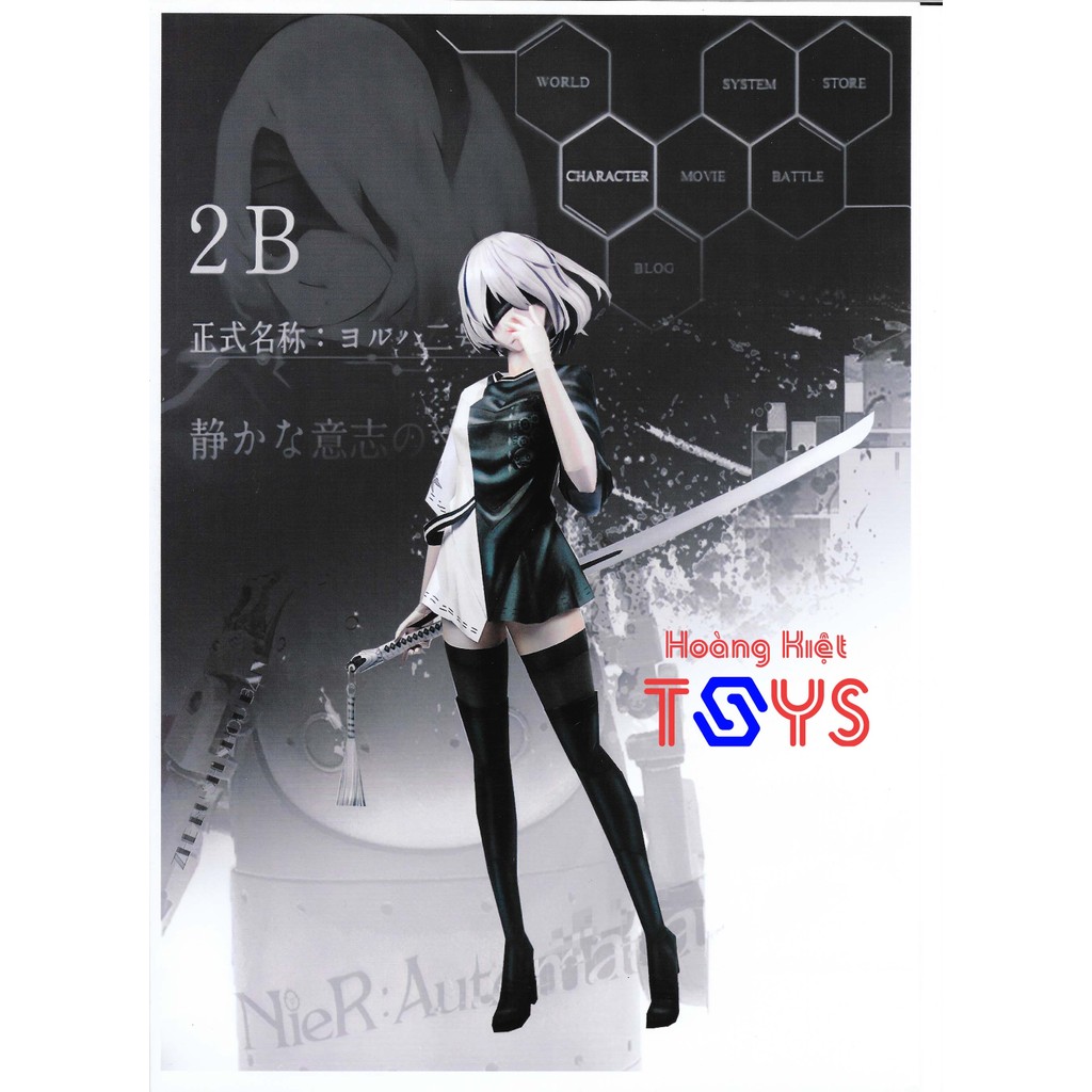 Paper model anime girl game [Nier Automata] 2B Casual cloth/dress ...