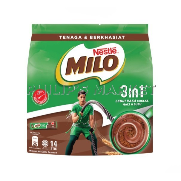 (Bundle of 3) Nestle Milo 3in1 Activ-go (33g X 14's) | Shopee Singapore