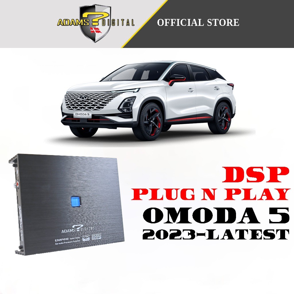 Adams Digital DSP OMODA 5 CHERY Plug n Play PNP 4 Hi Input 8 Out Dsp ...