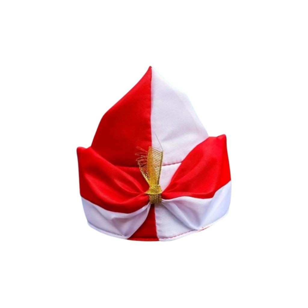 MERAH Red and white Blangkon bendo, white Bendo merha all sizes for ...