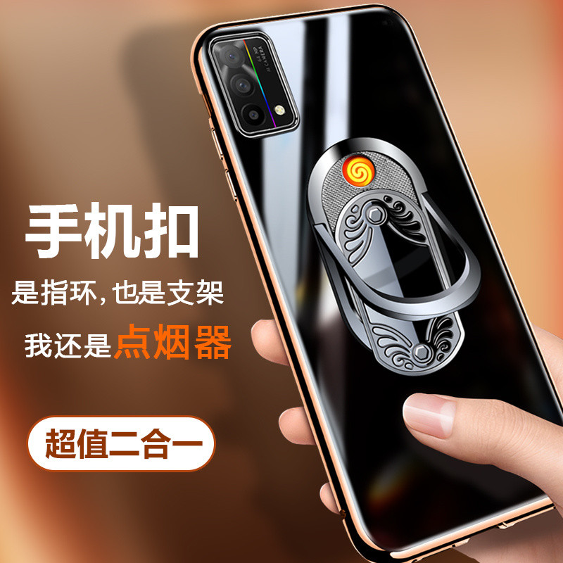 2025 Ultra-Thin Ring Buckle Lighter Charging Windproof Creative Unique ...