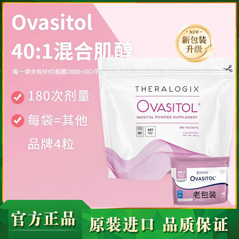 Ovasitol PCOS myo Inositol Hand DCI Mixed Inositol 40: 1 Inositol ...