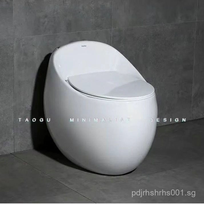 New Toilet Creative Toilet Spherical Siphon Household Ordinary Toilet ...
