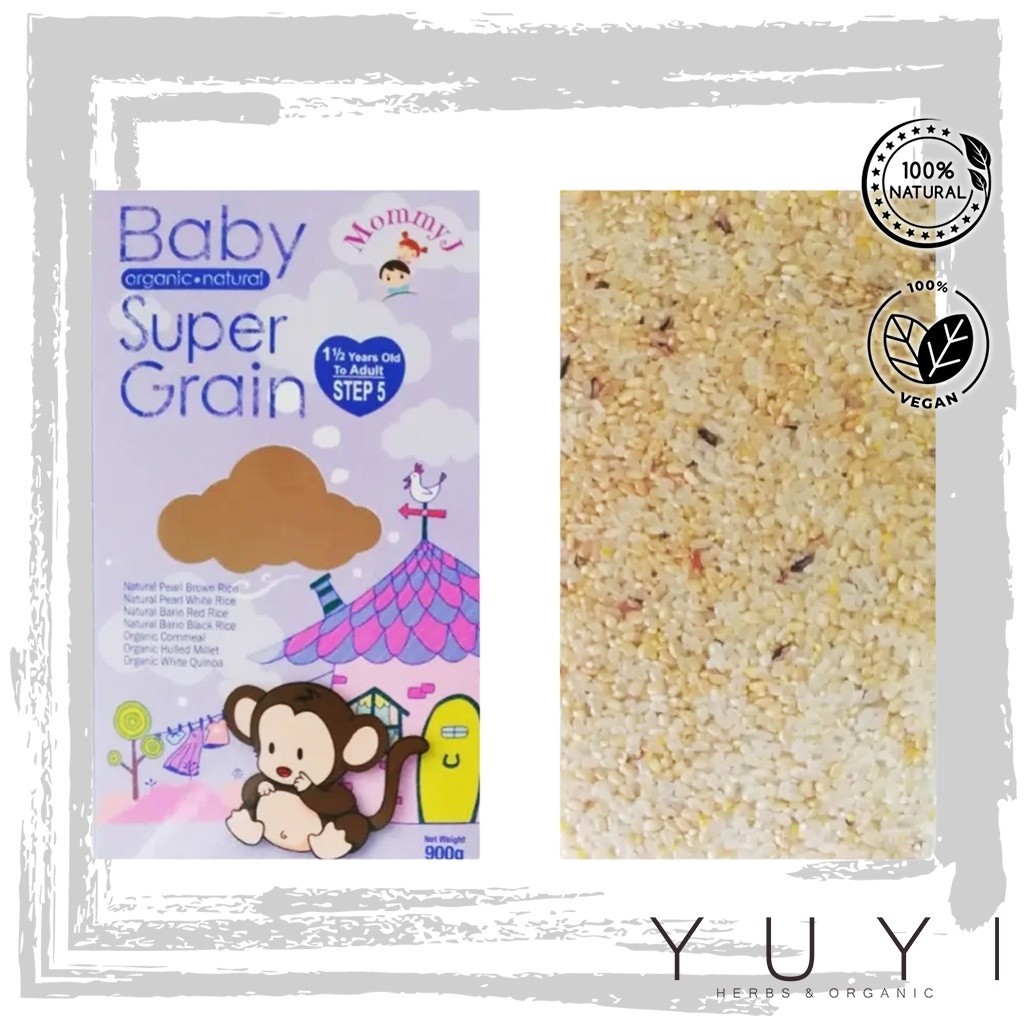 【MommyJ】Baby Organic Super Grain (Step 5) - 850g | Shopee Singapore