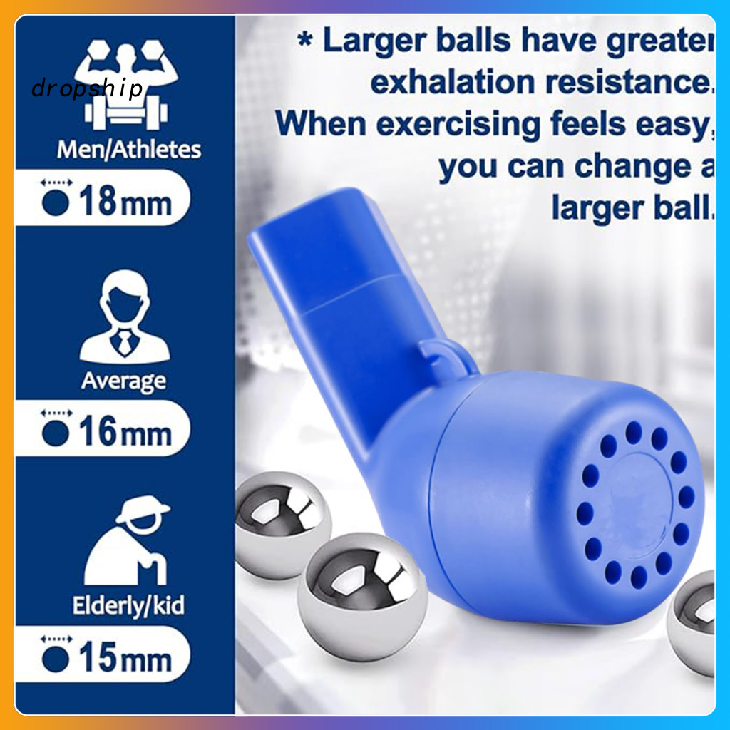 DRO_ Valve Mucus Removal Device Portable Lung Exerciser Device for ...