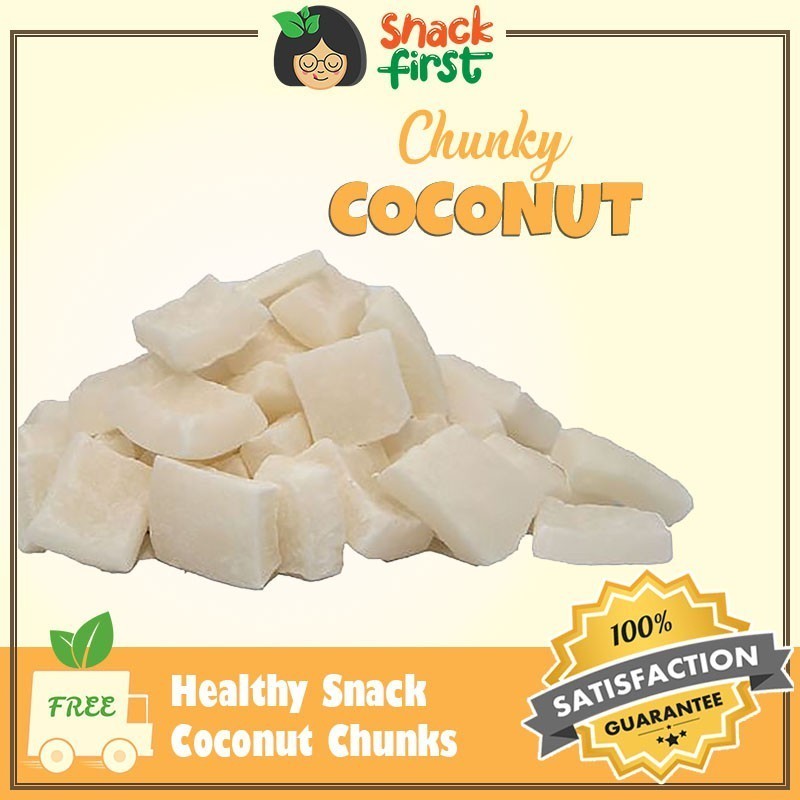SnackFirst Chunky Coconut 200g/1kg Healthy Natural Dried Fruits Snacks ...