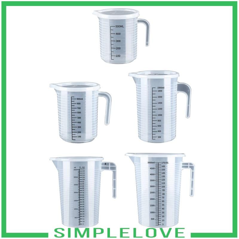 [Simple] Thick Measuring Cup Liquid Container Kitchen Utensils Food ...