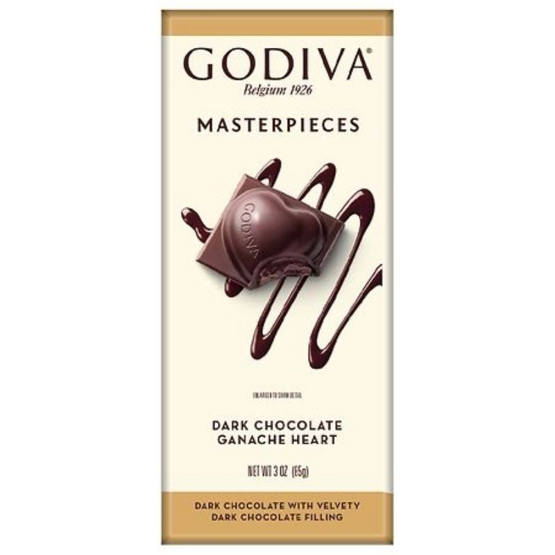 Godiva masterpiece chocolate hearts chocolate bar Godiva dark chocolate ...
