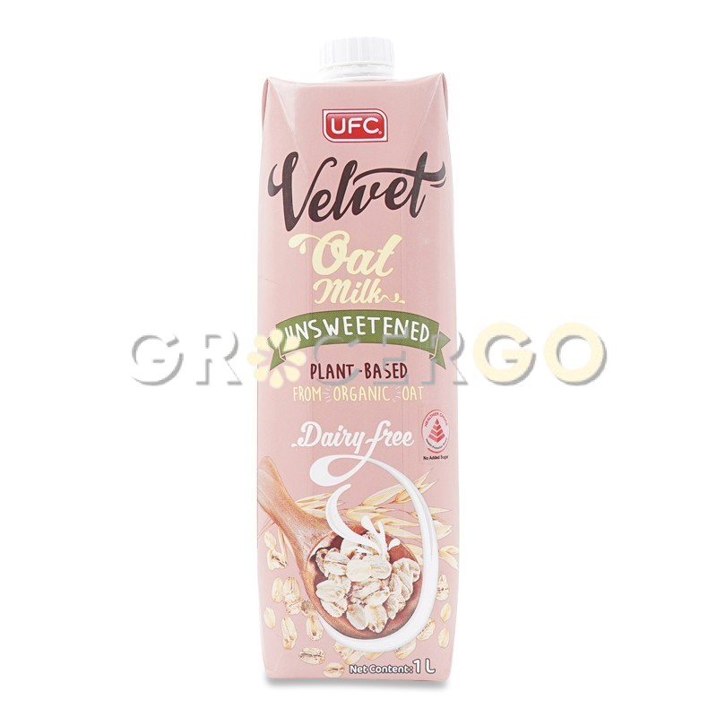 UFC Velvet Oat Milk Unsweetened 1L | Shopee Singapore