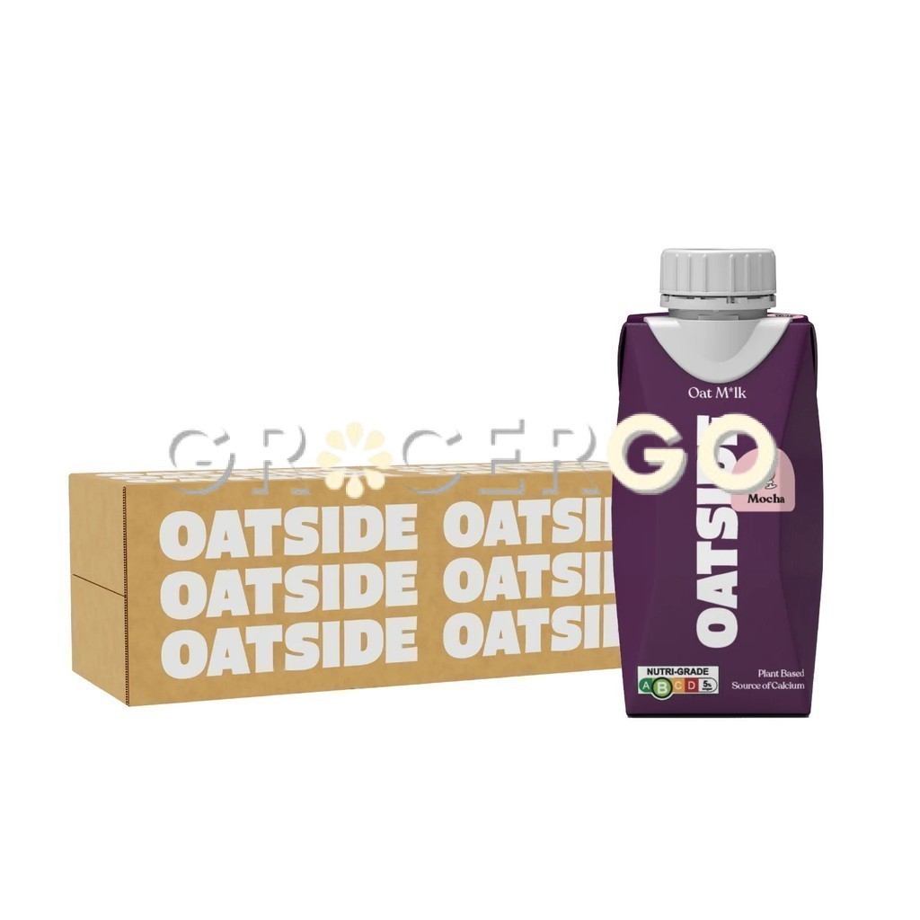 Oatside Mocha Oat Milk Pocket (24 x 200ml) | Shopee Singapore