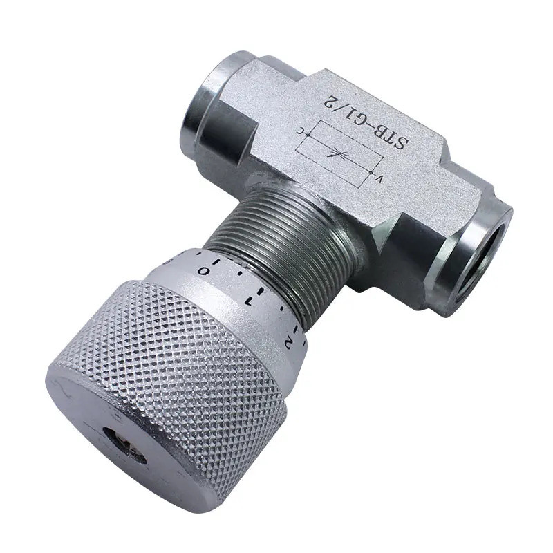 High pressure throttle valve STB-G1/2 two-way 4-point hydraulic valve ...