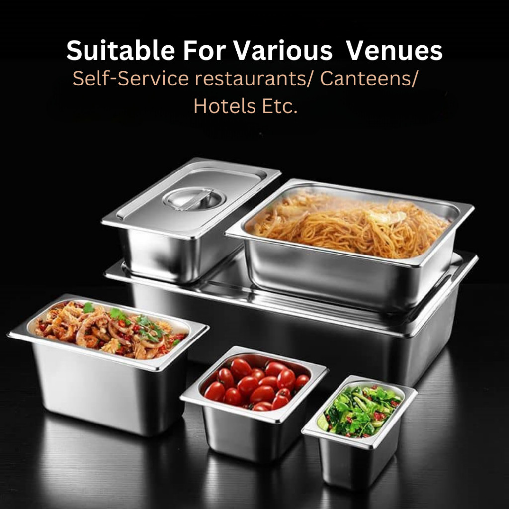 Stainless Steel GN Pan Food Pan Food Tray Buffet Tray/ Tray Buffet Tray ...