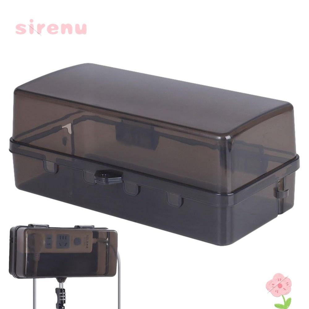 SIRENU Plug Box, Anti-theft Weatherproof Extension Lead Cover, Portable ...