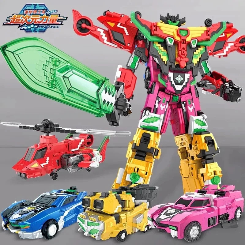 MiniForce Transformation Robot Bot Hyperdimensional Model Mini Force ...