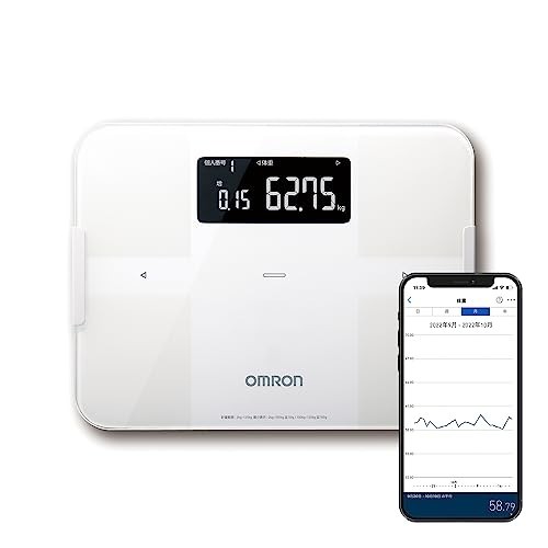 Omron Weight Body Composition Meter Scan Smartphone App/Omron Connect ...