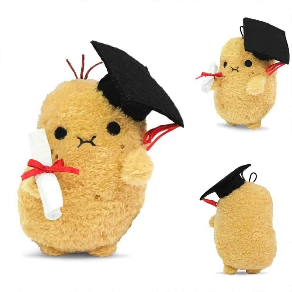 Graduation Potato Fluffy Mini Plush Toy, Graduation Stuffed Animal 2024 ...