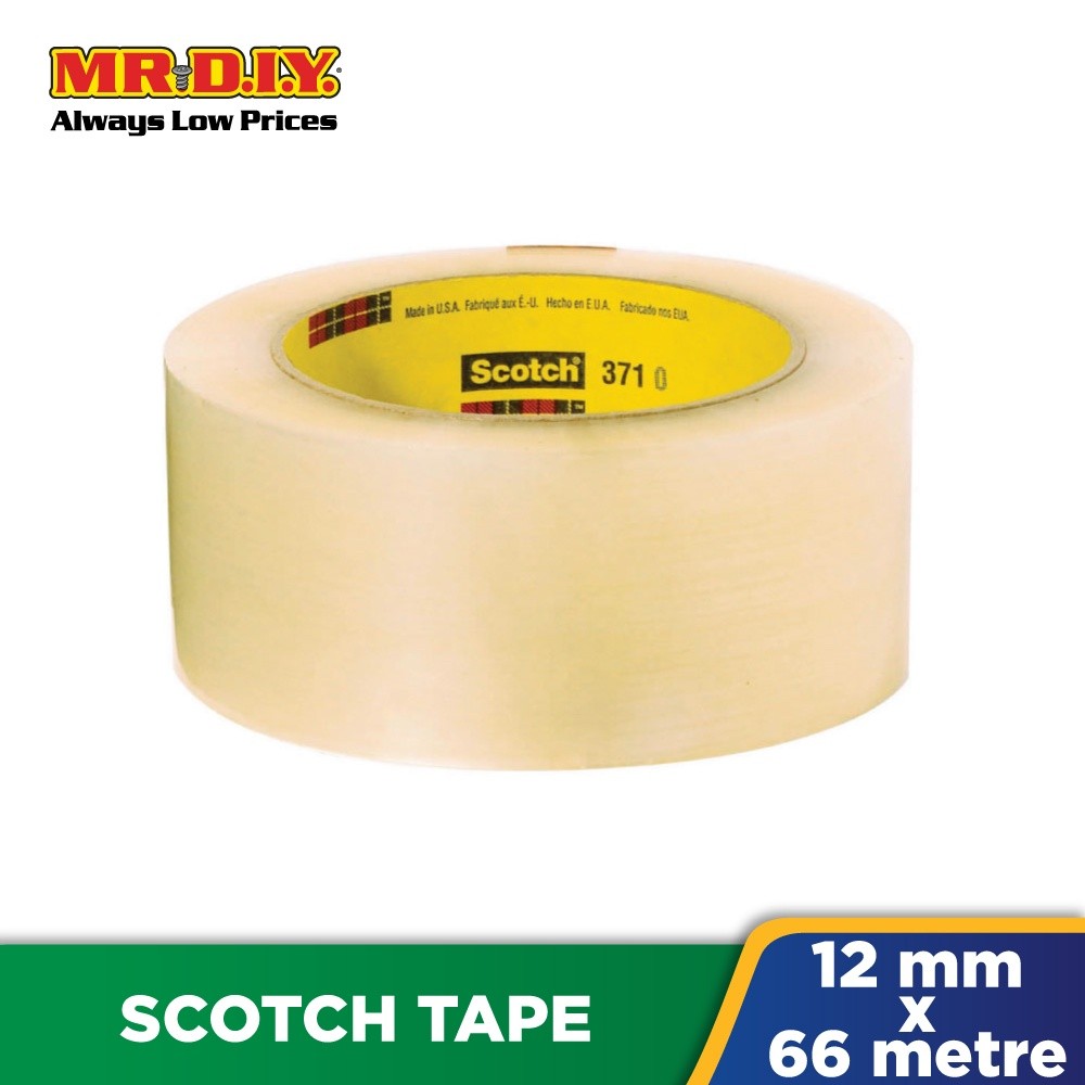 SCOTCH 3M Adhesive Tape 530 (1.2cm x 66m) | Shopee Singapore