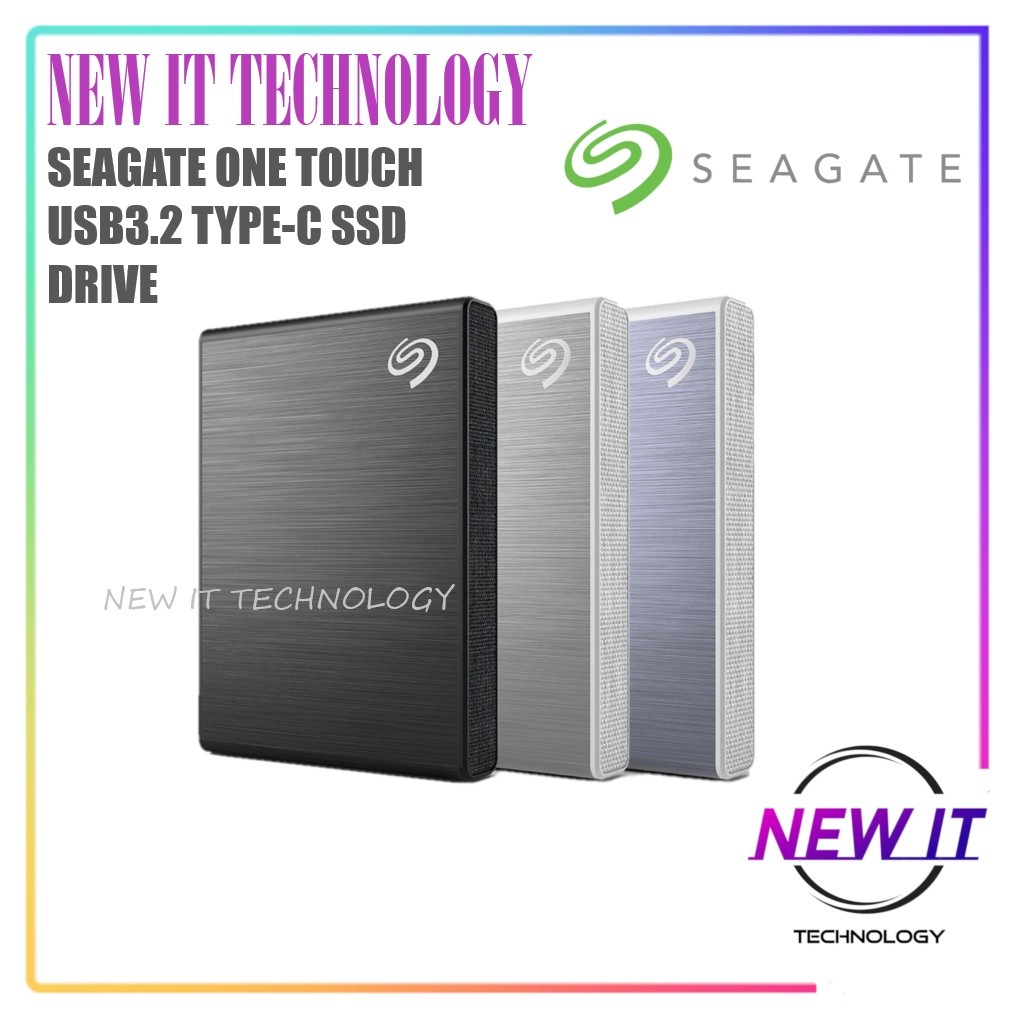 Seagate One Touch SSD Portable External Solid State Drive Ultra USB3.2 ...