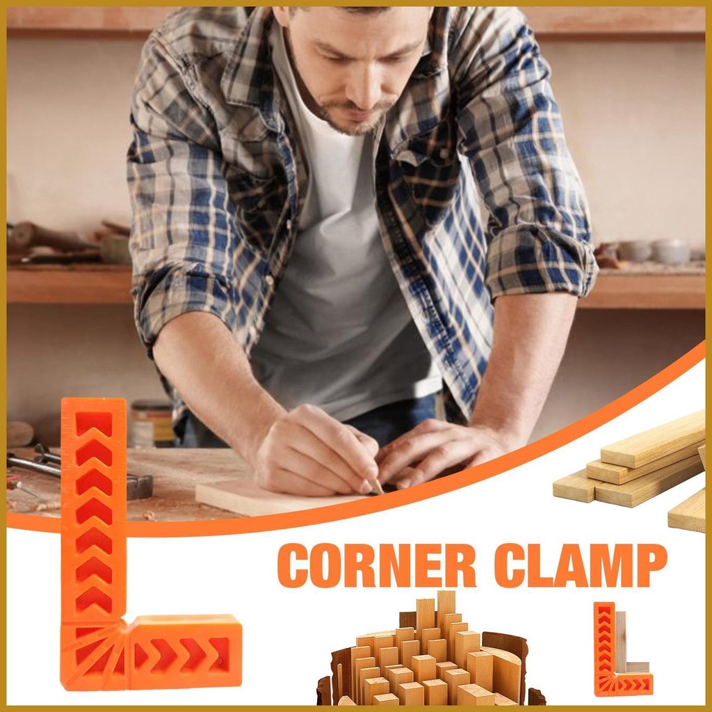 Corner Clamp L-Shaped Square Tool Corner Clamps Framing Square ...