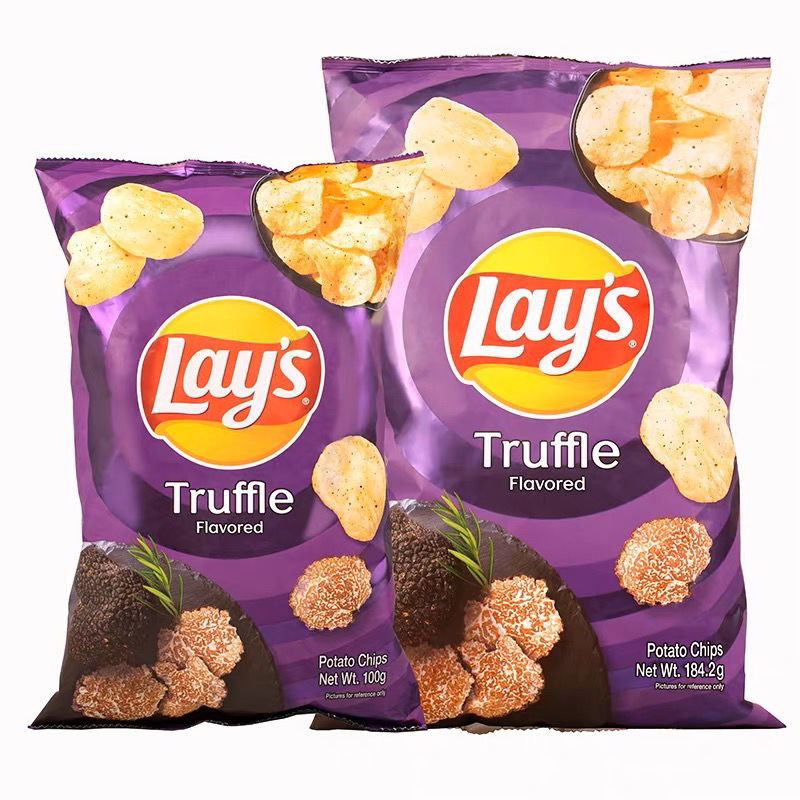 Taiwan Lay's Black Truffle Flavor Potato Chips New Flavor Casual Puffed ...