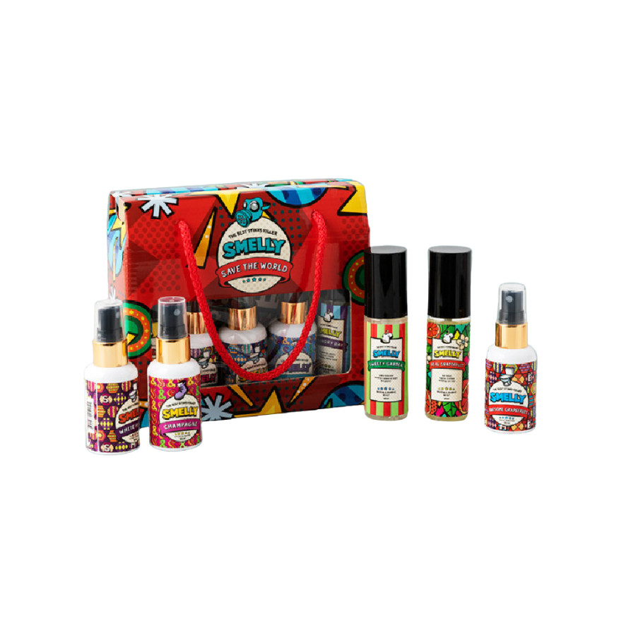 Smelly Deodorant Gift Set – Room & Toilet Spray Combo Housewarming ...