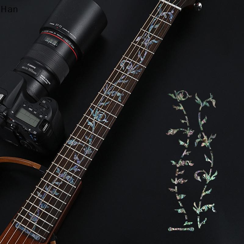 Han Electric Acoustic Guitar Bass Stickers Inlay Sticker Fretboard ...