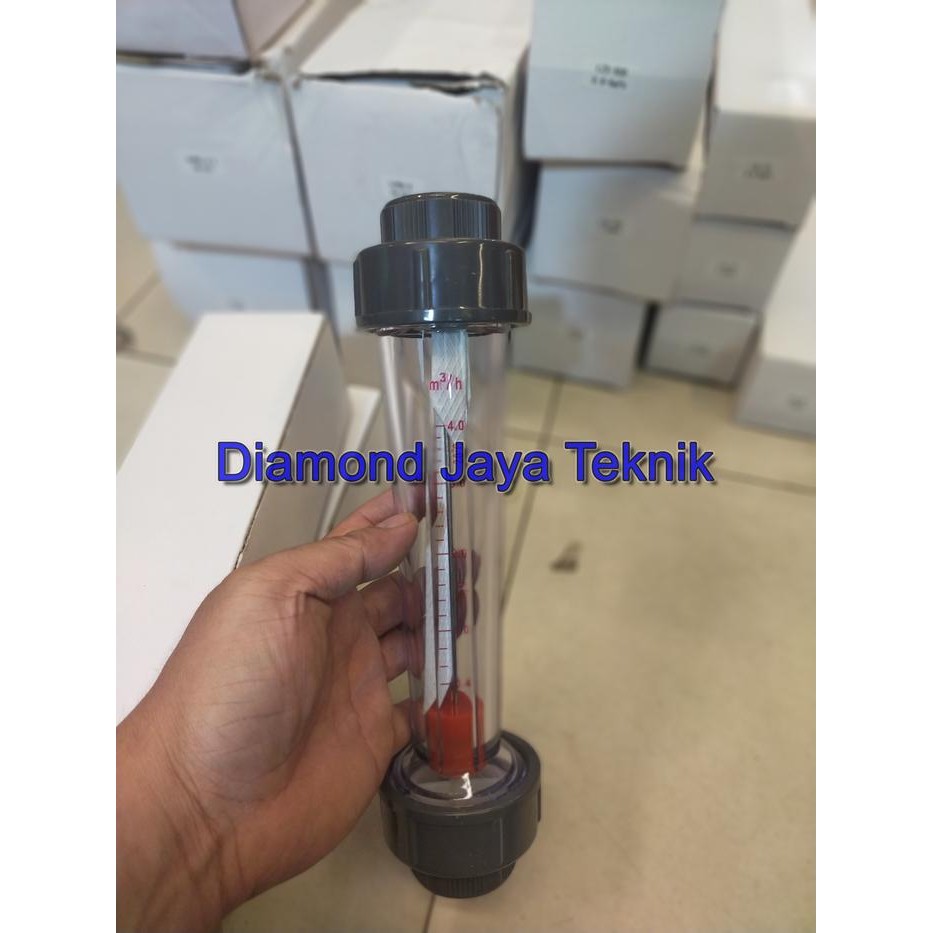Flow Meter Rotameter 0.4 to 4 m3 meter cubic Rotameter/ 1" Inch ...