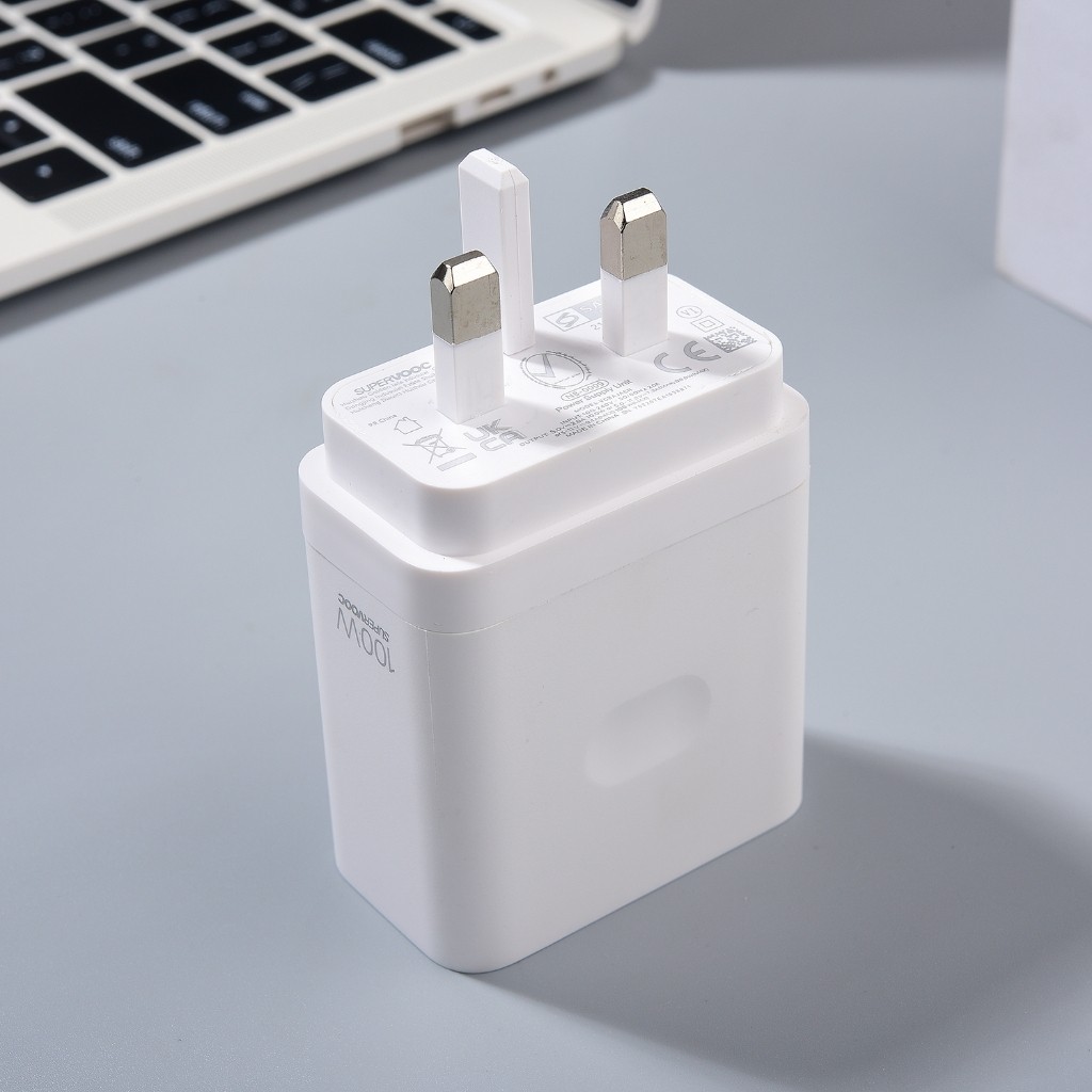 OPPO 100W SuperVOOC UK Charger Fast Charging Power Adapter For OPPO ...