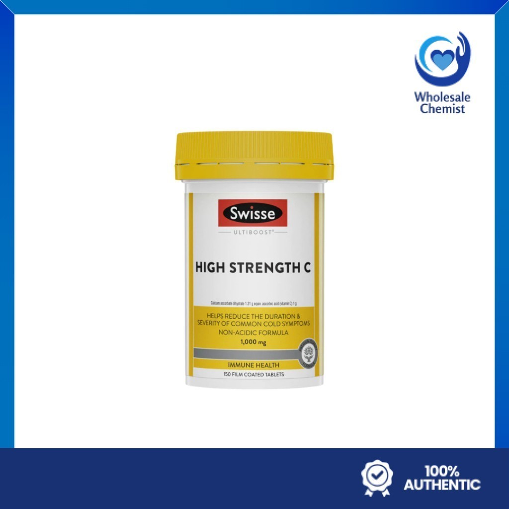 Swisse Ultiboost High Strength Vitamin C (150 Tablet) | Shopee Singapore