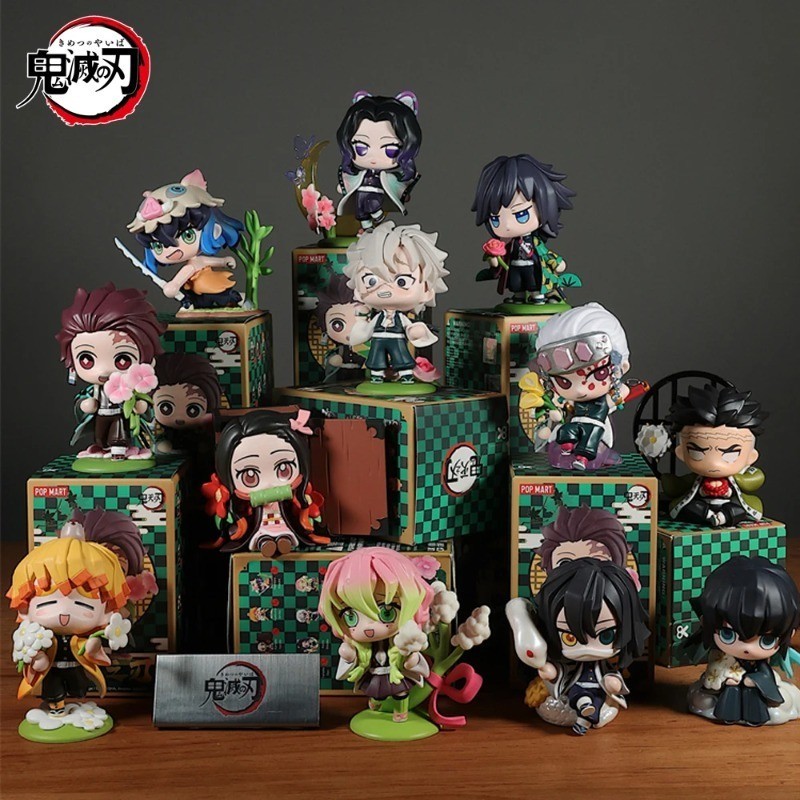Demon Slayer Birth Flower Series Blind Box Surprise Box Action Figure ...