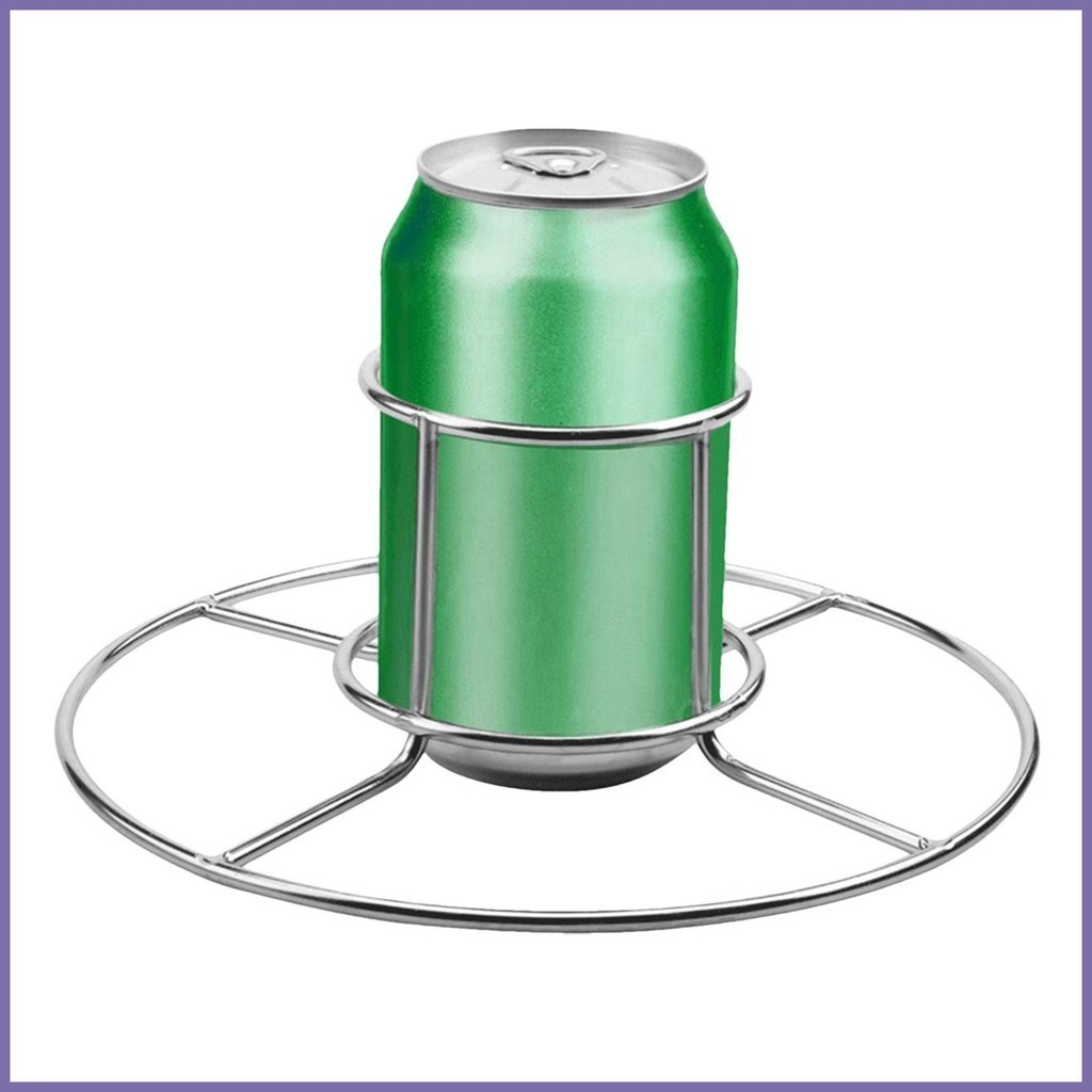 Beer Can Chicken Holder Stainless Steel Chicken Grill Rack Polished ...