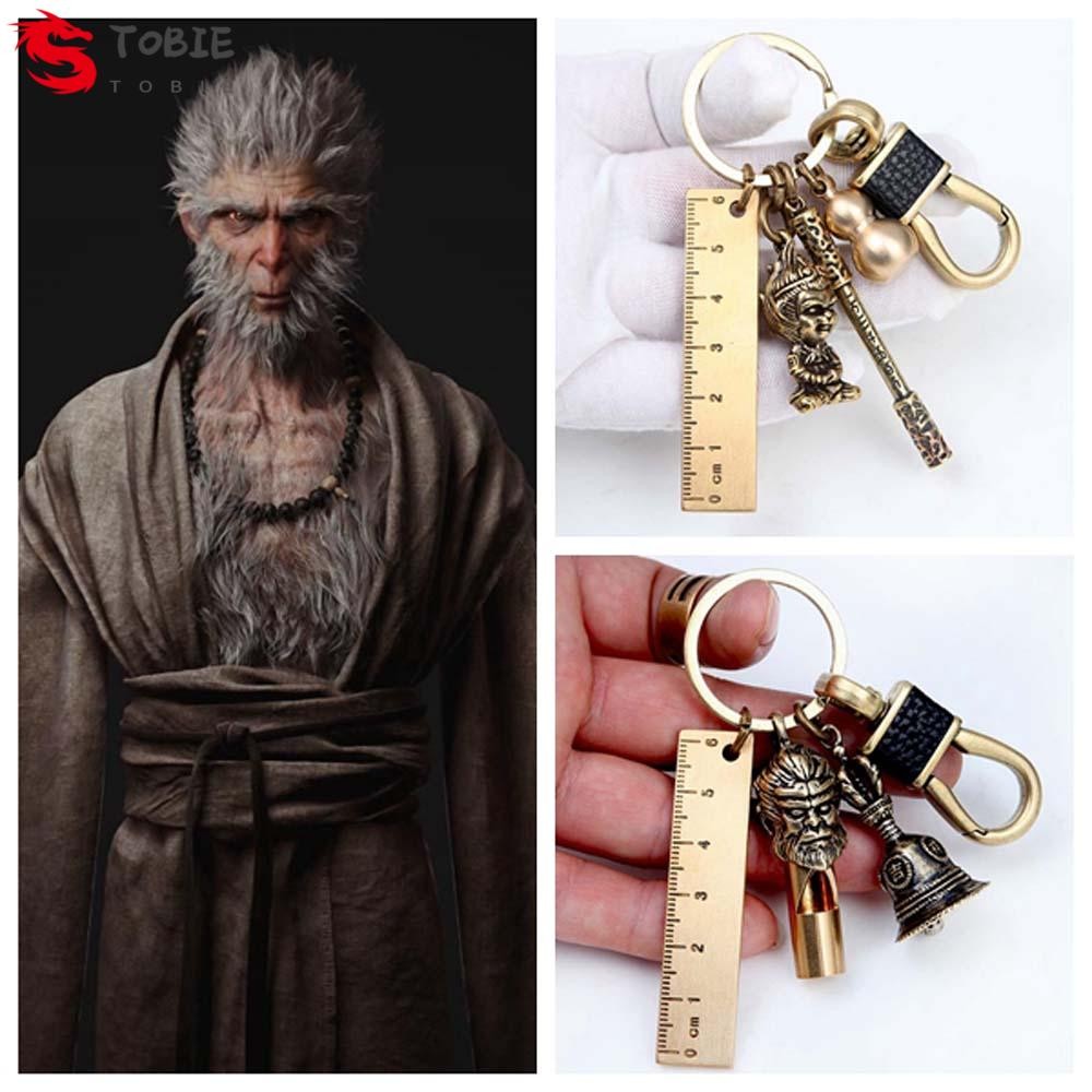 TOBIE Black Myth Wukong Pendant, Great Sage Equalling Heaven Golden ...