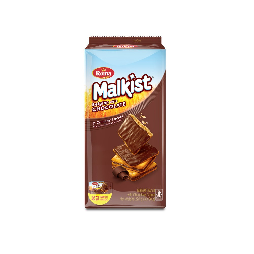 Roma Malkist Crackers Chocolate (270g) | Shopee Singapore