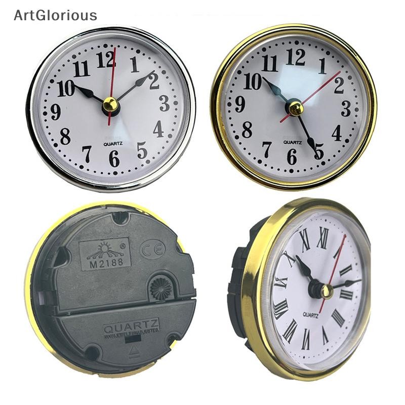 AG Classic Clock Craft Movement Dia.65mm Round Clocks Insert Roman ...