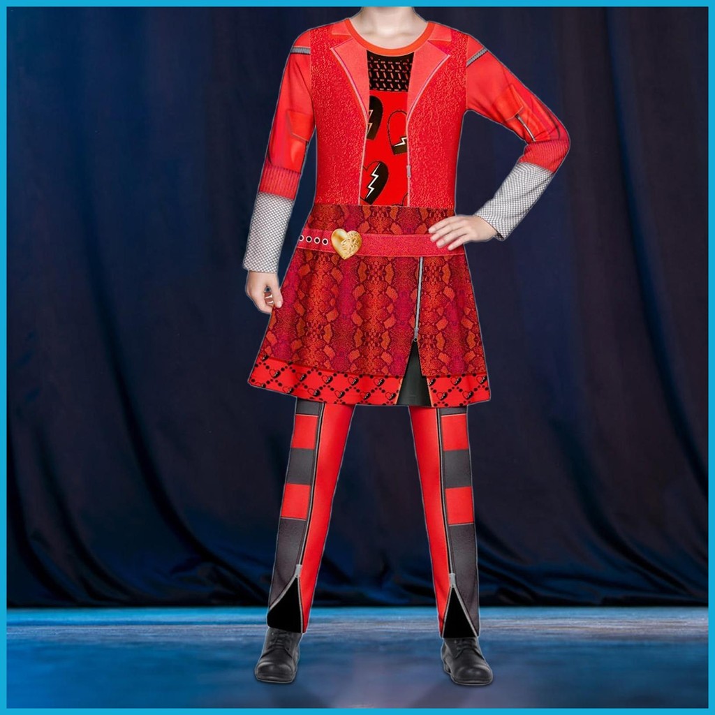 Girls Halloween Movie Cosplay Costume Movie Figure Cosplay Jumpsuits 5 ...