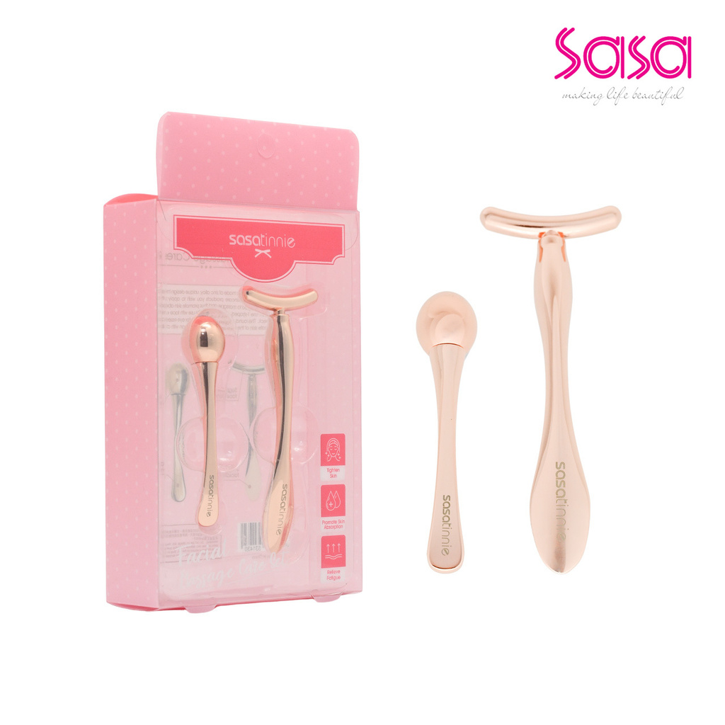Sasatinnie Facial Massage Care Set (2pcs) | Shopee Singapore