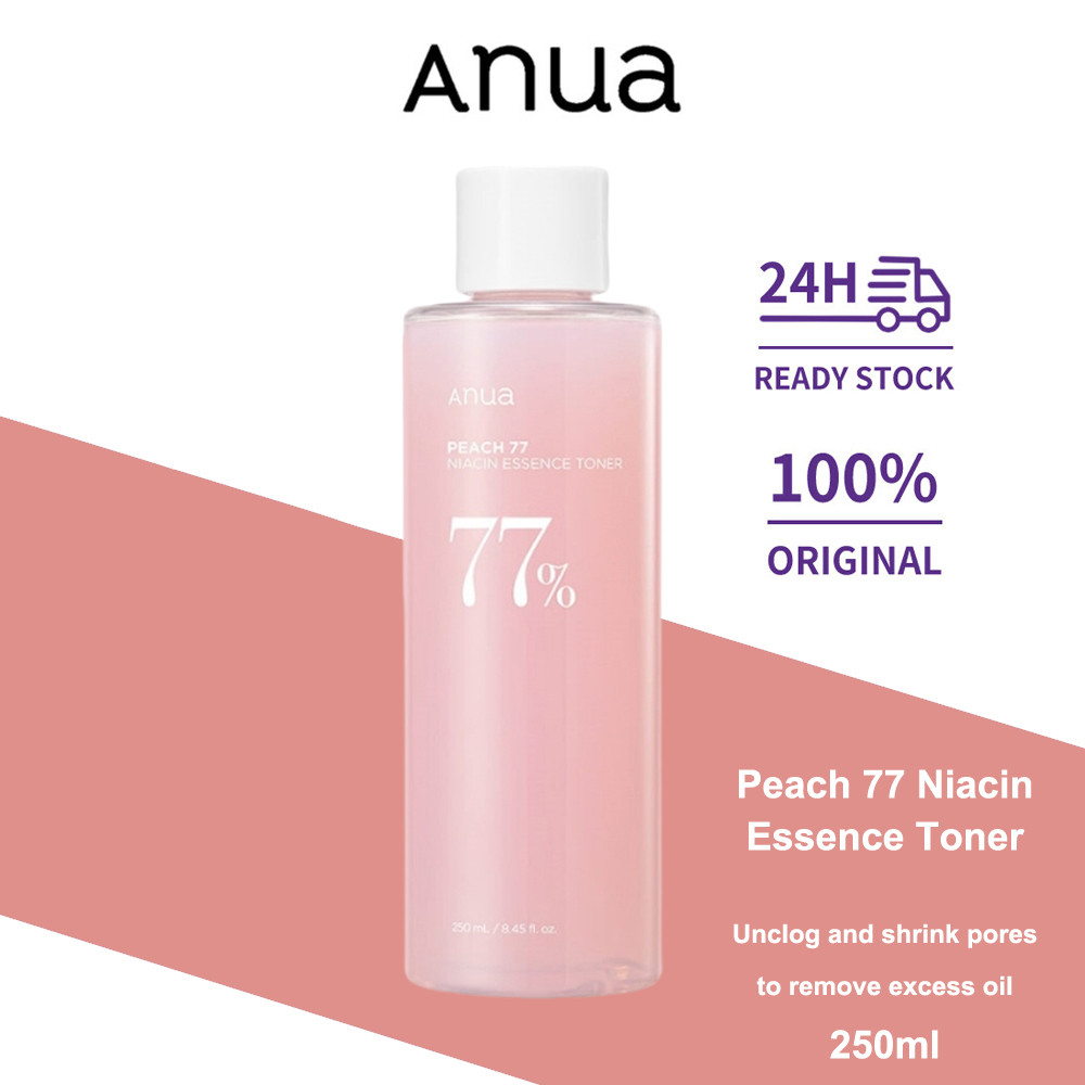ANUA Peach Niacin Essence Toner Whitening Exfoliating Scrub Niacinamide ...