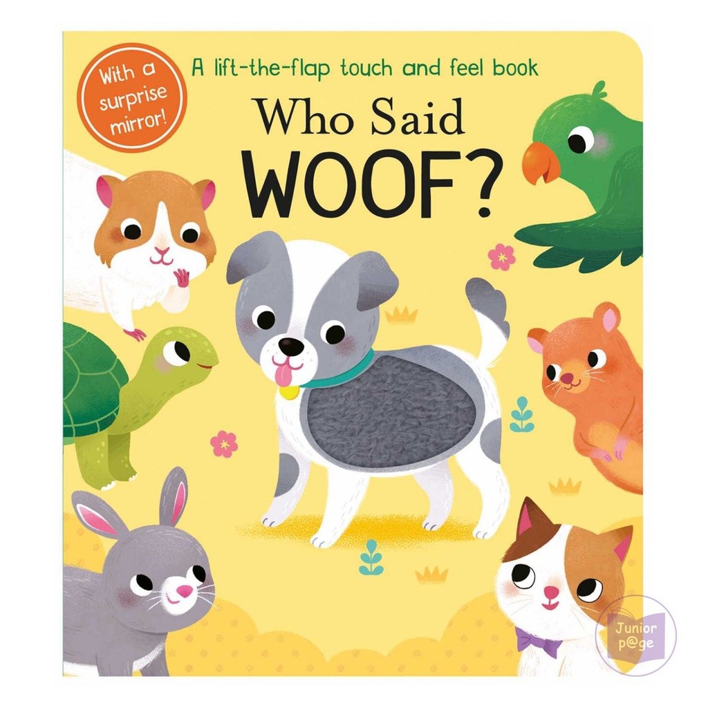 Who Said Woof? (Board Book) | Shopee Singapore