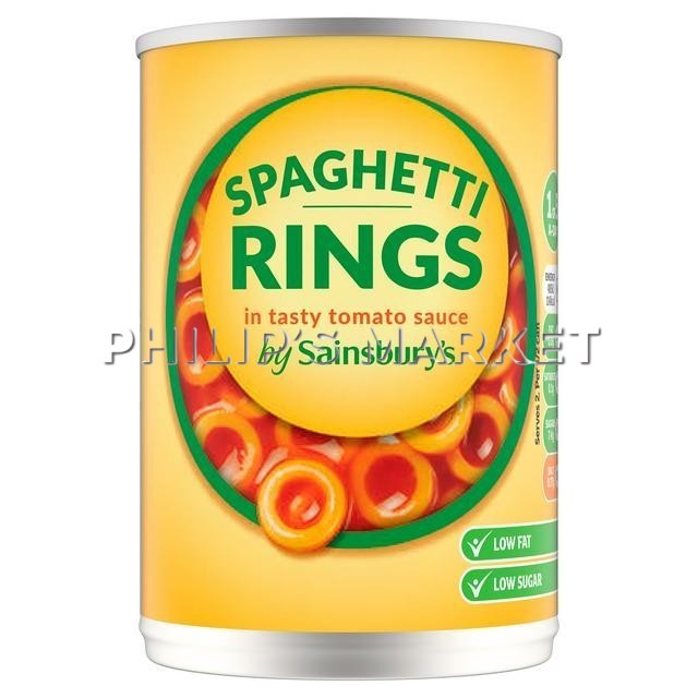 Sainsbury's Spaghetti Rings In Tomato Sauce 400g | Shopee Singapore