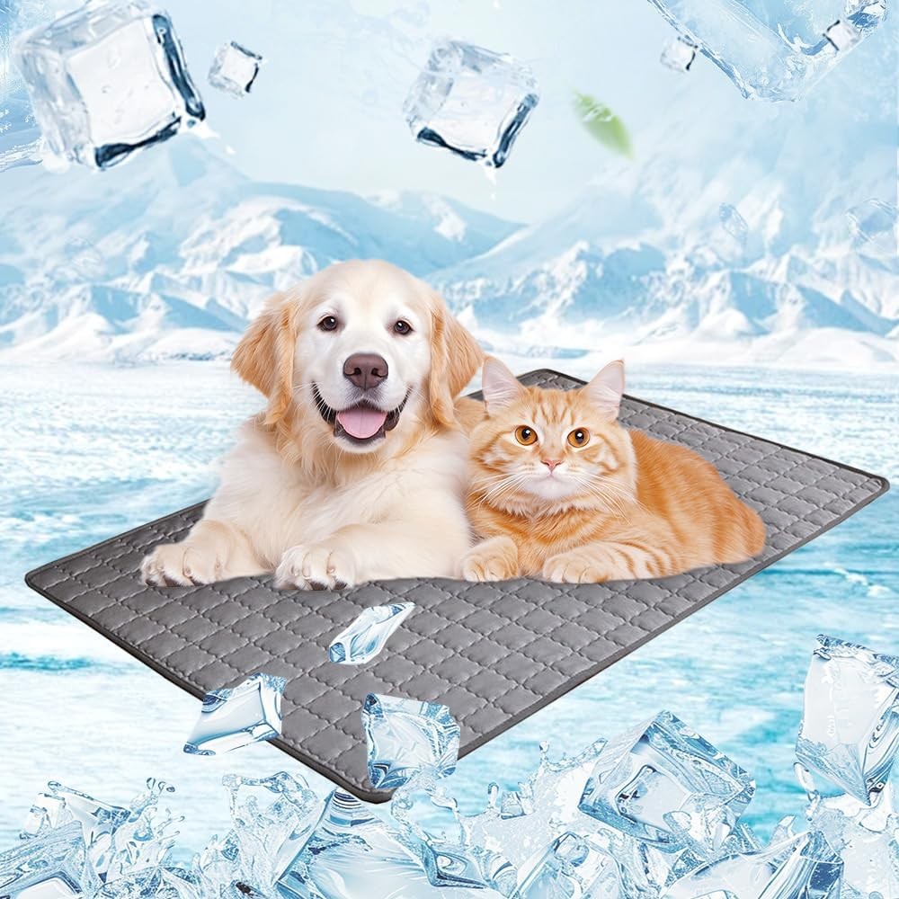 Dog Cooling Mat, 2025 New Cooling Mat for Dogs, Durable Cool Mat for ...