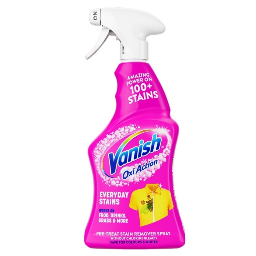 Vanish Oxi Action Multi Stain Remover Pre-Treat Trigger Spray 500ml ...